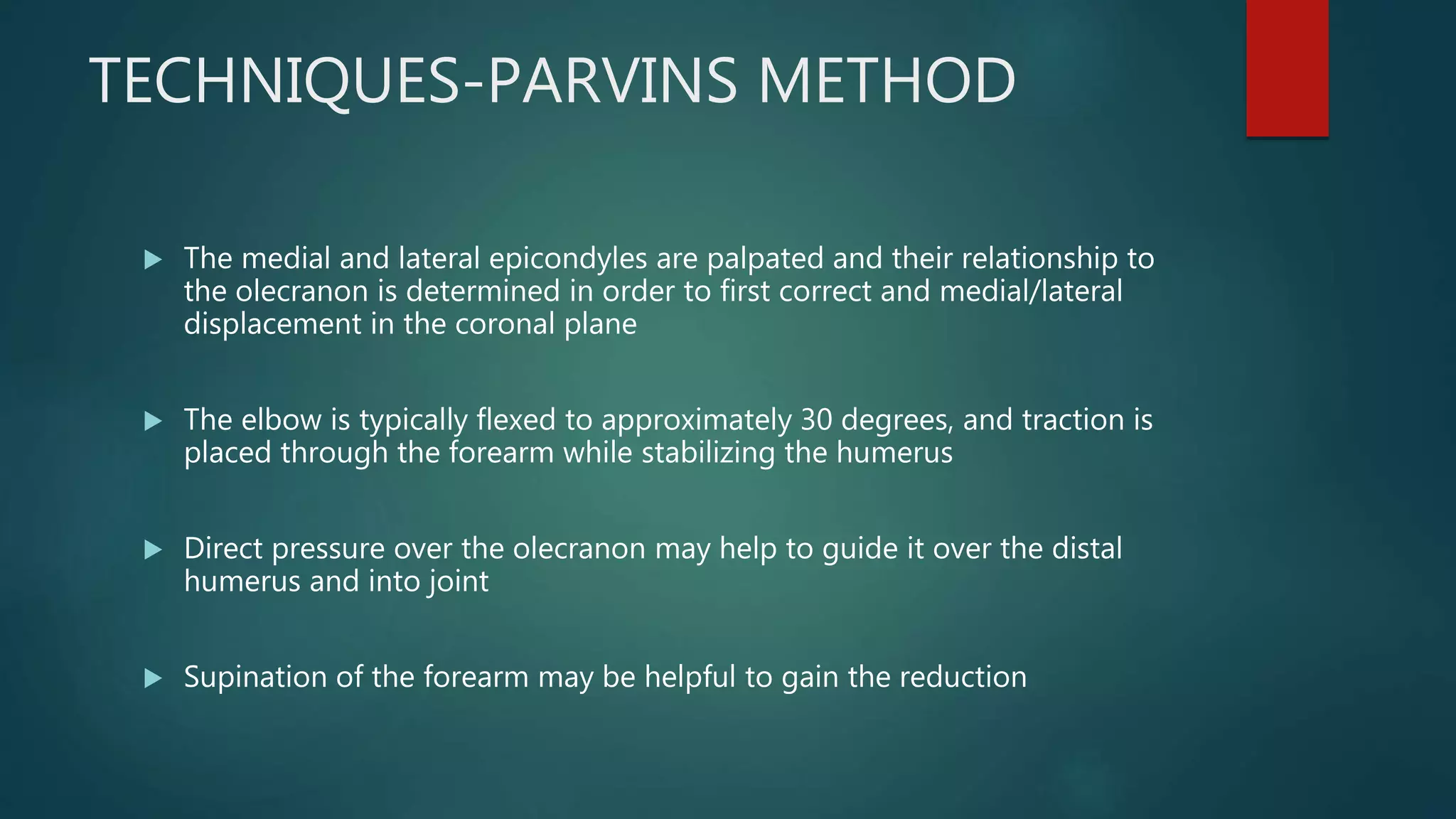 Elbow dislocations | PPTX