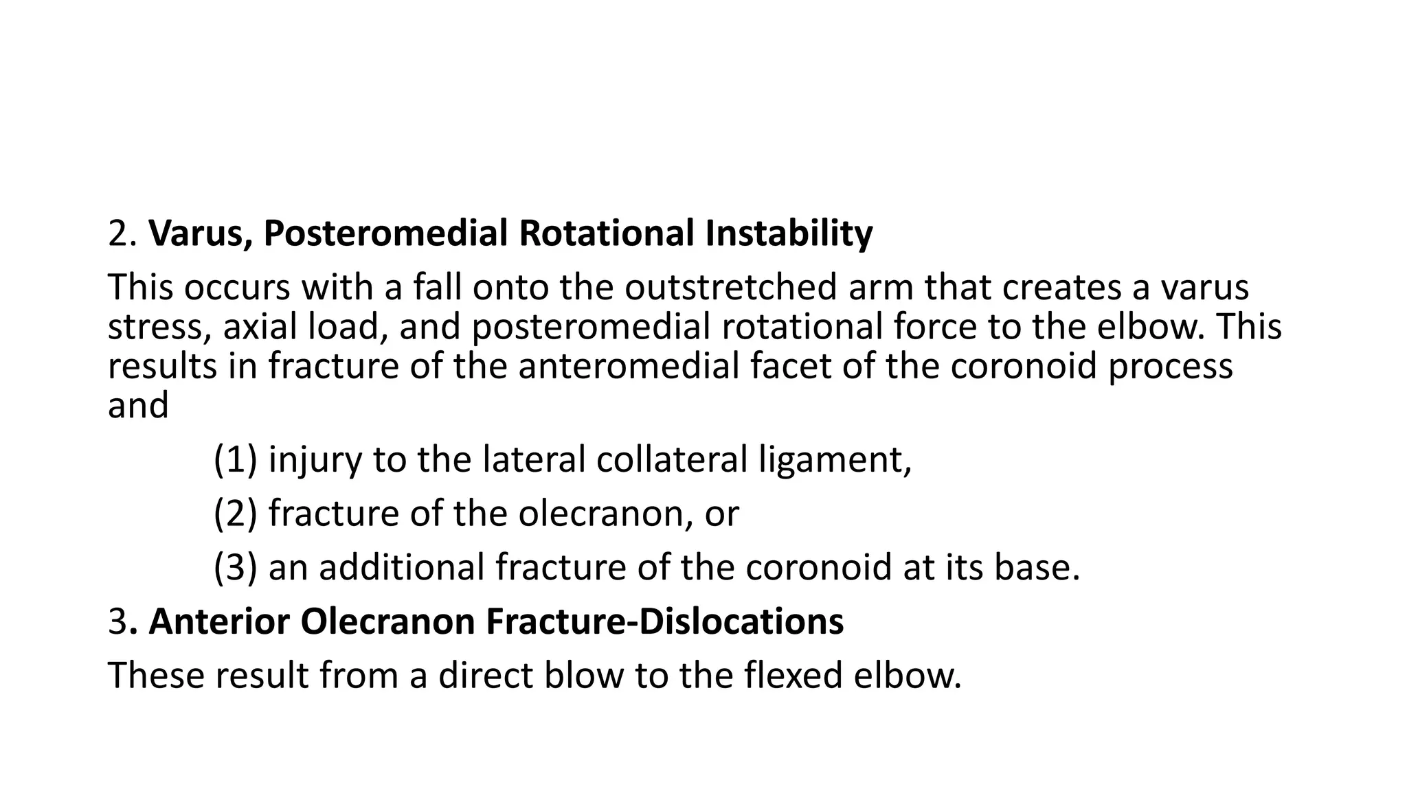 Elbow dislocations | PPTX