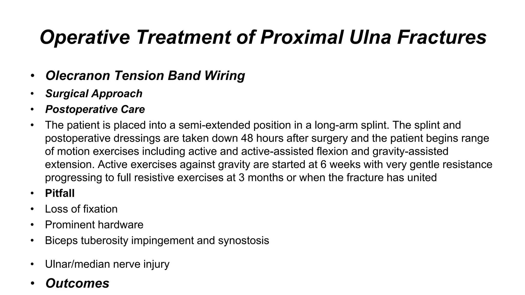 Elbow dislocations and terrible triad | PPTX