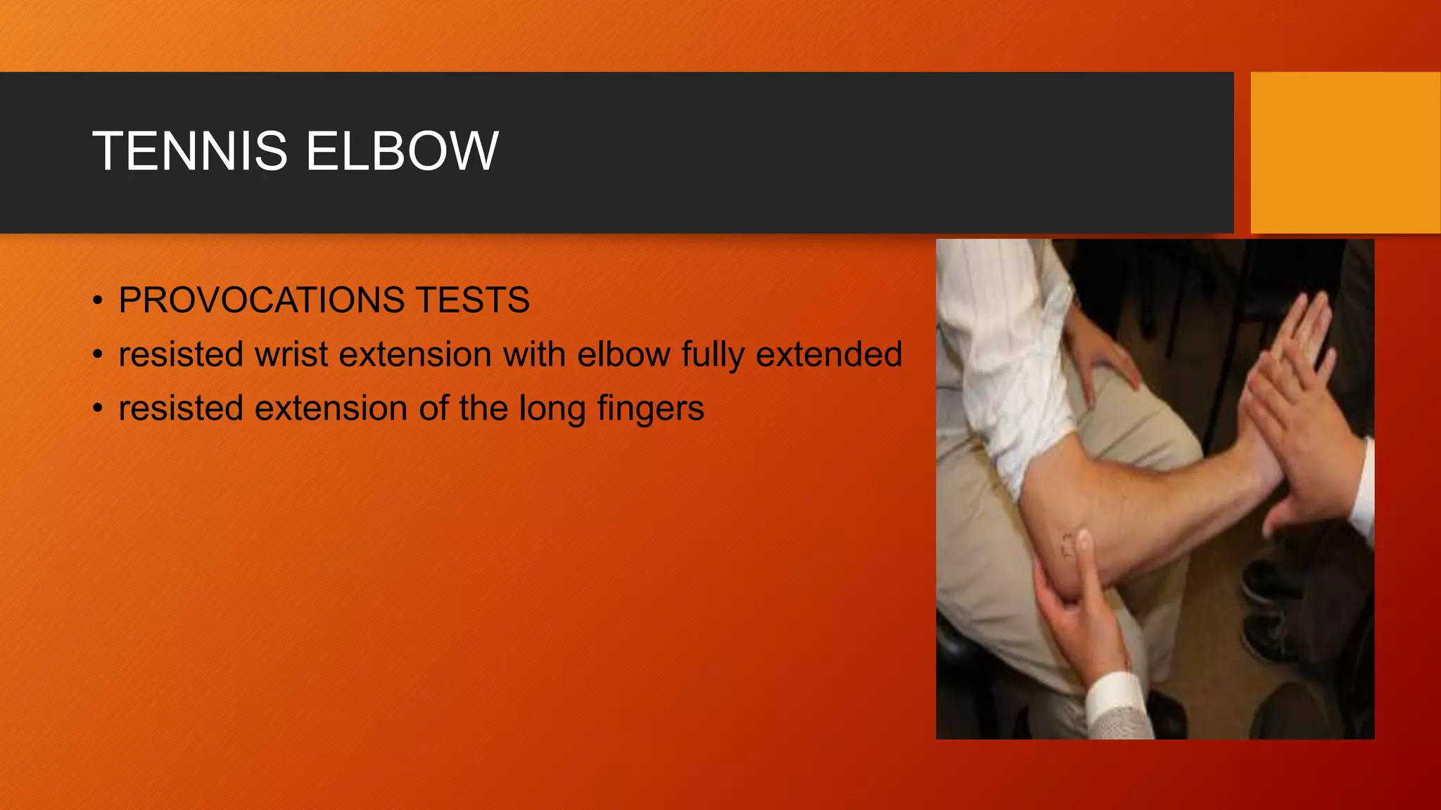 Elbow disorders 5th stage lecture (dr.farouk) | PPTX