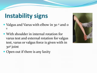 Elbow examination | PDF