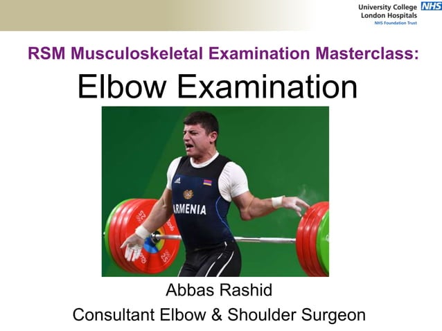 Elbow examination | PPTX