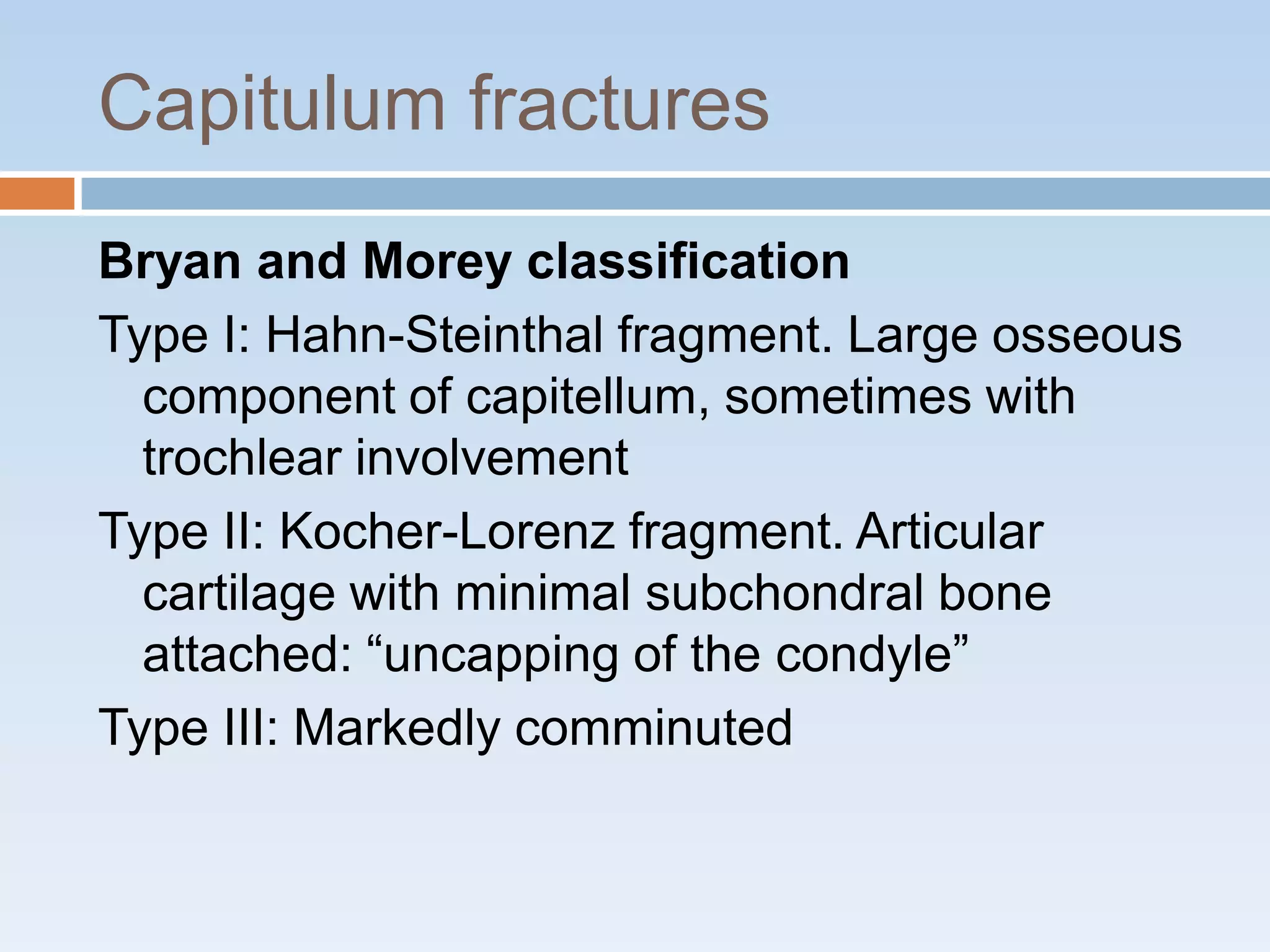 Elbow fractures and dislocations | PPTX