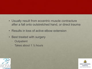 Elbow Injuries | PPTX