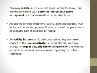 Elbow injuries | PPTX