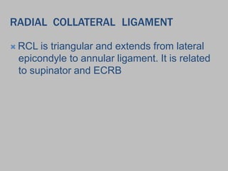Elbow joint with applied anatomy | PPTX