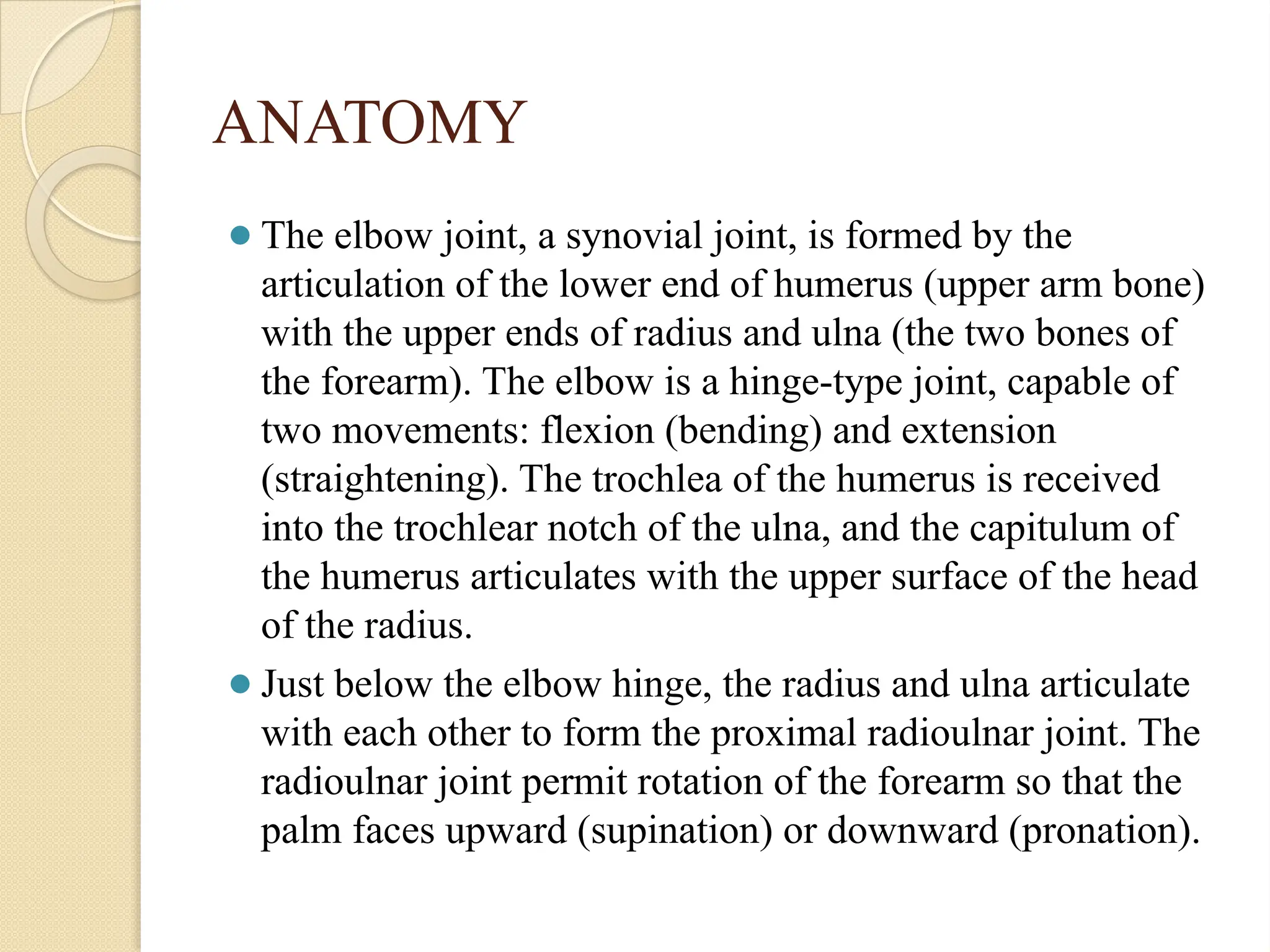 Biomechanics and pathophysiology of Elbow joint.pptx