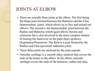 Biomechanics and pathophysiology of Elbow joint.pptx