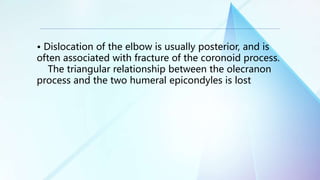 Elbow joint - Anatomy of the Elbow joint | PPTX