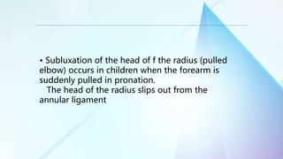 Elbow joint - Anatomy of the Elbow joint | PPTX