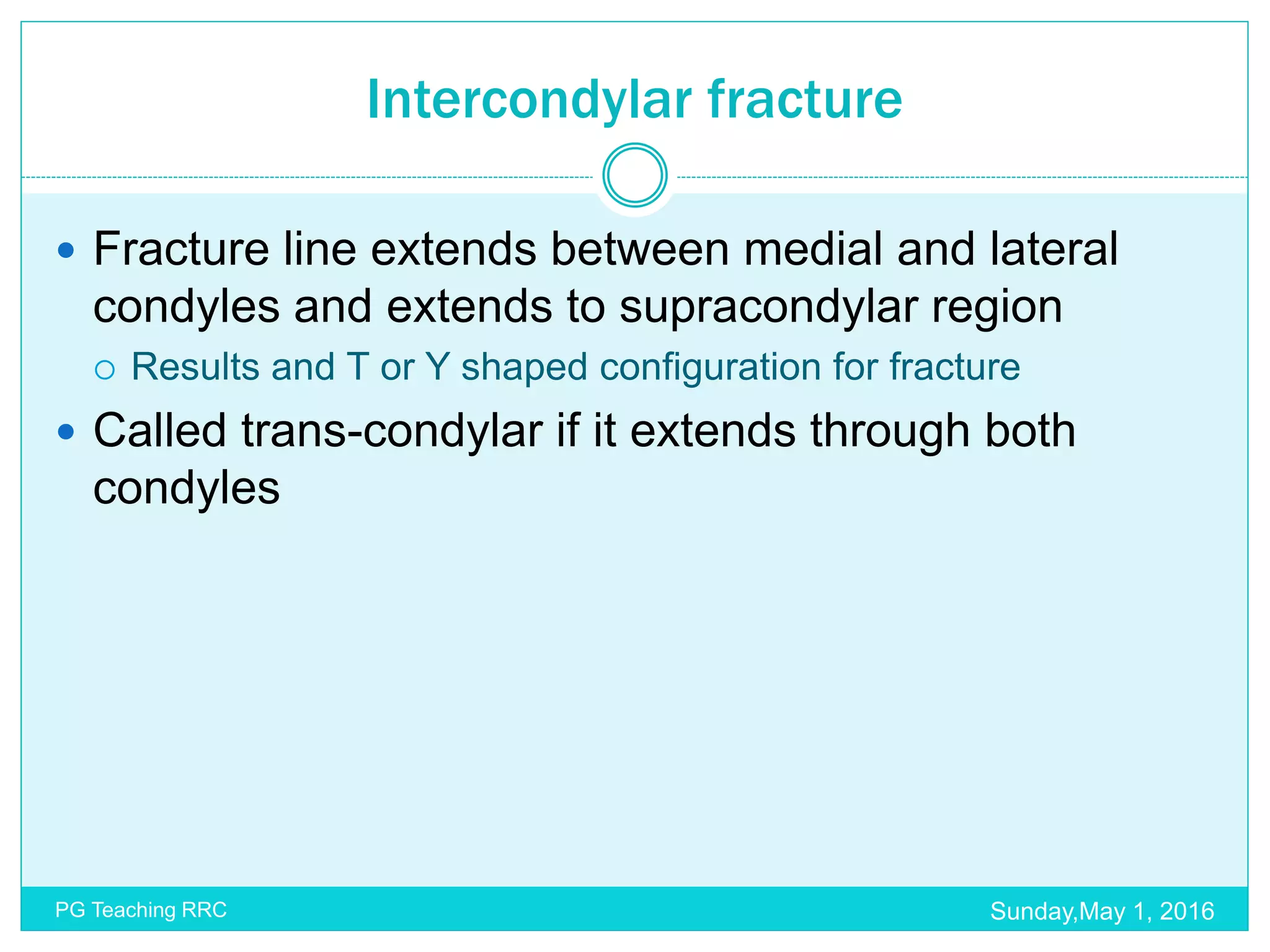 Elbow trauma & infection | PPTX