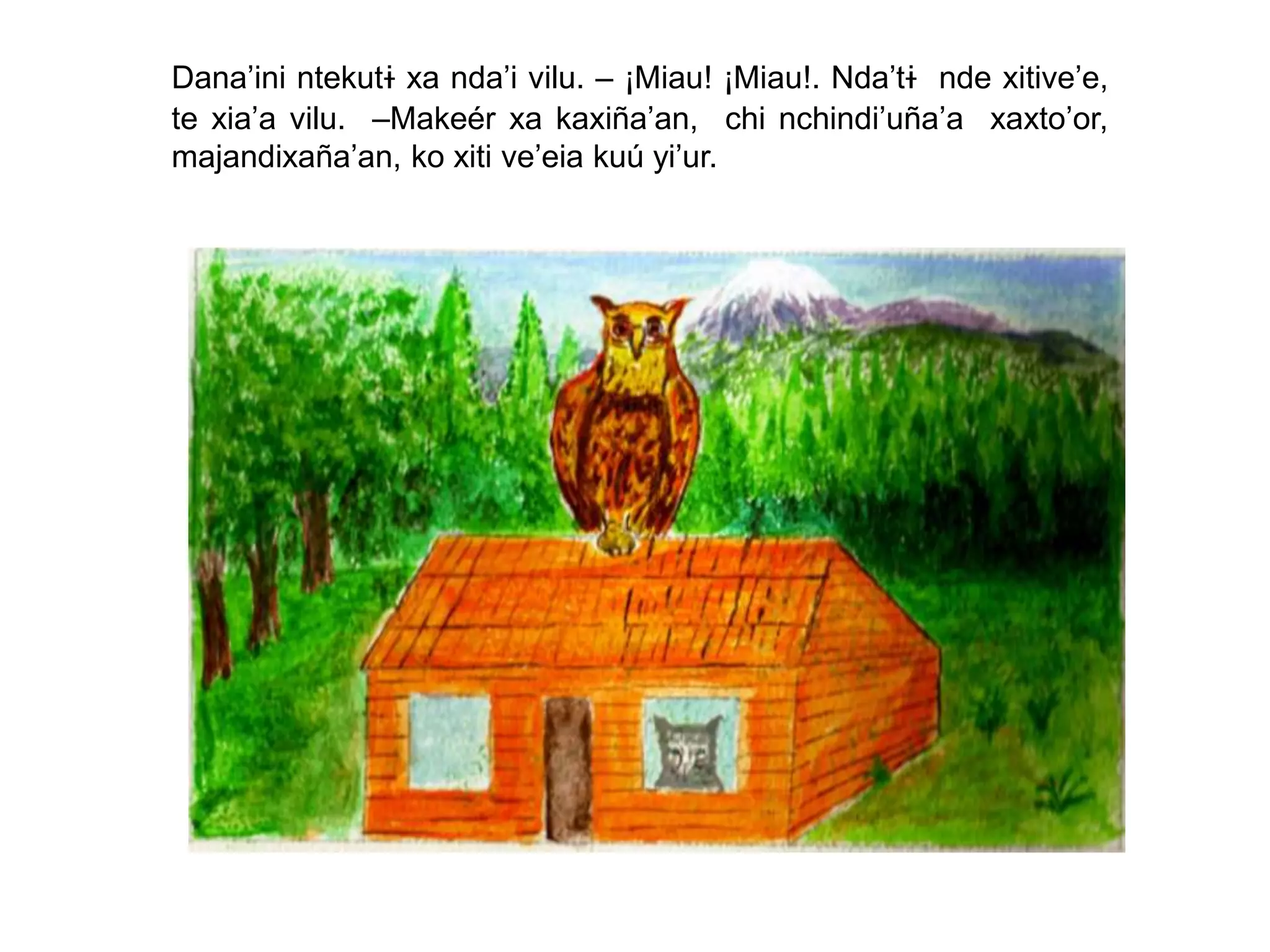 El buho y el gato mixteco | PPT