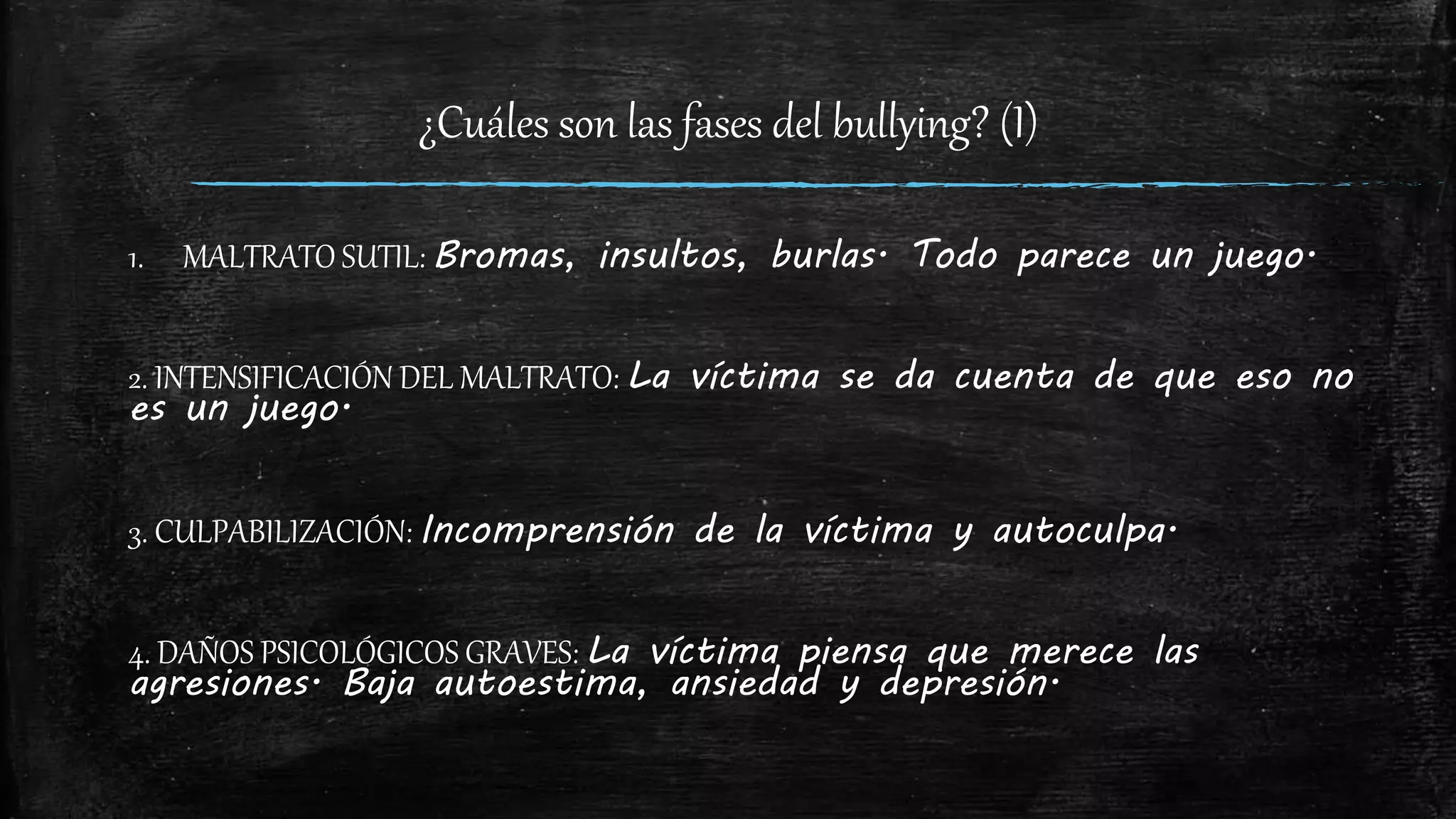 El bullying o acoso escolar | PPT
