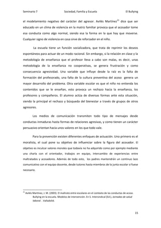 El bullying el acoso escolar en el marco español pdf | PDF