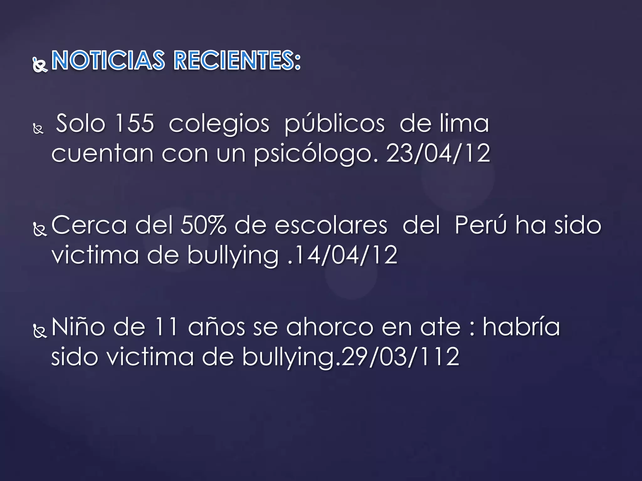 El bullying o acoso escolar | PPT