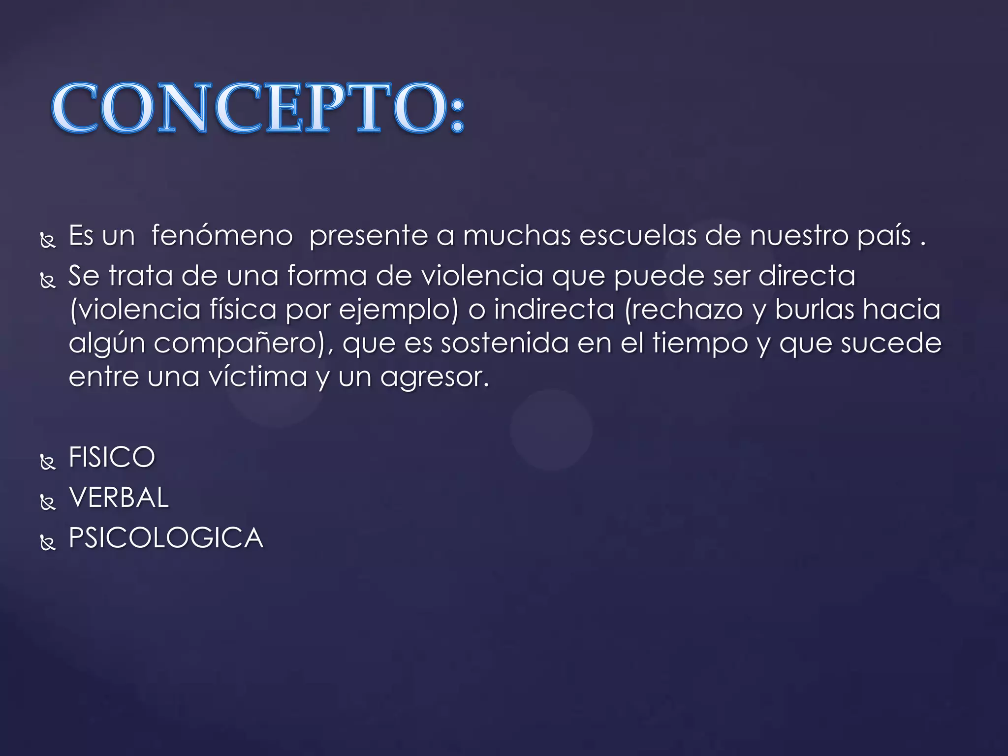 El bullying o acoso escolar | PPT