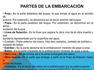 El buque y sus dimensiones | PPTX
