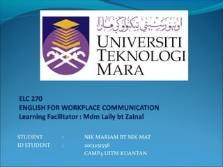 BEL270 TNB Project | PPT