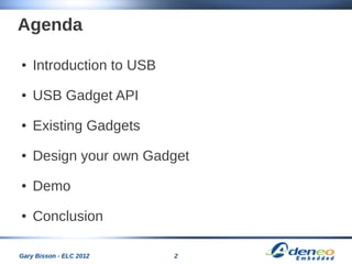 Useful USB Gadgets on Linux | PDF