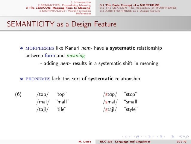 Morphology Synonym