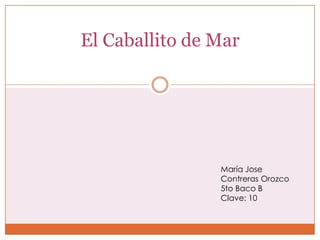 El caballito de mar | PPTX