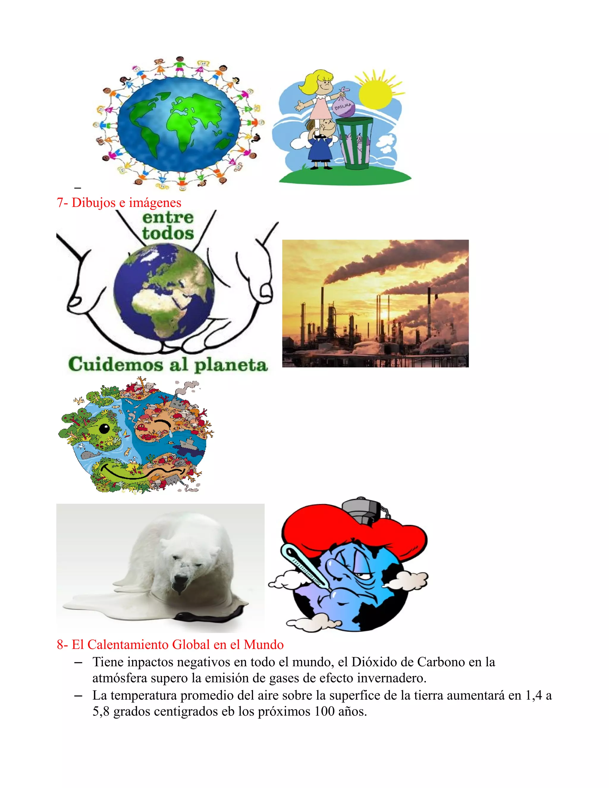 El calentamiento global | PDF
