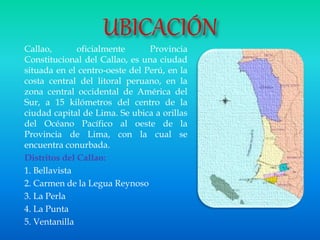 El callao | PPTX