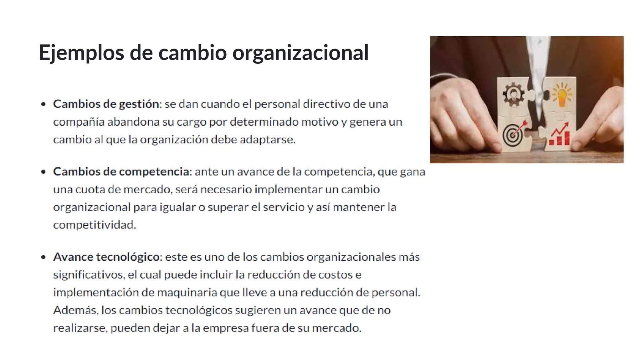 El cambio organizacional definición, tipos e importancia. | PDF