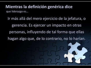 El camino hacia el autoliderazgo ocho poderes | PPTX