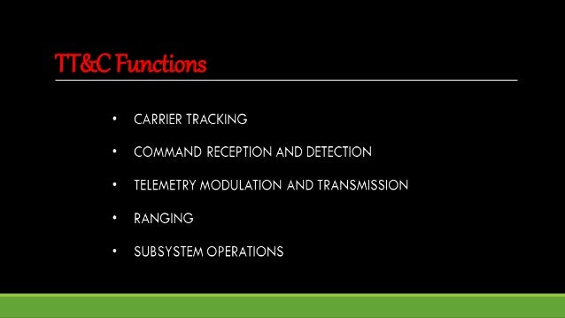 Satellite telemetry tracking command and monitoring subsystem & Elect…