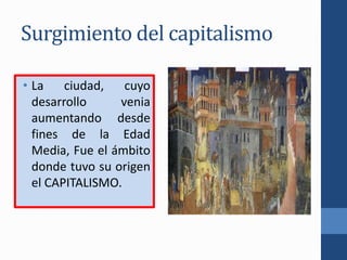 El capitalismo medieval | PPTX