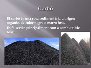 El carbó negre | PPT