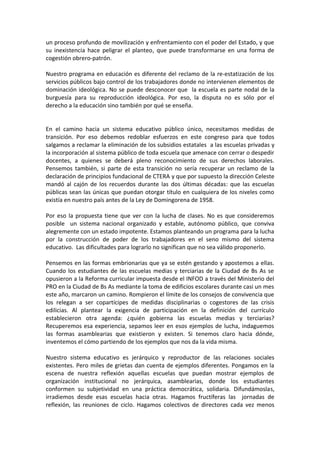 El carácter de la educación y la escuela laura marrone | DOC