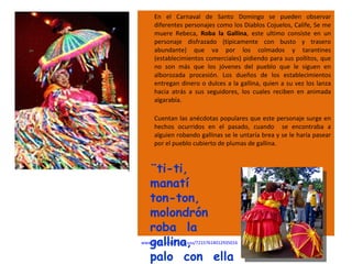 El Carnaval Dominicano Rd | PPS