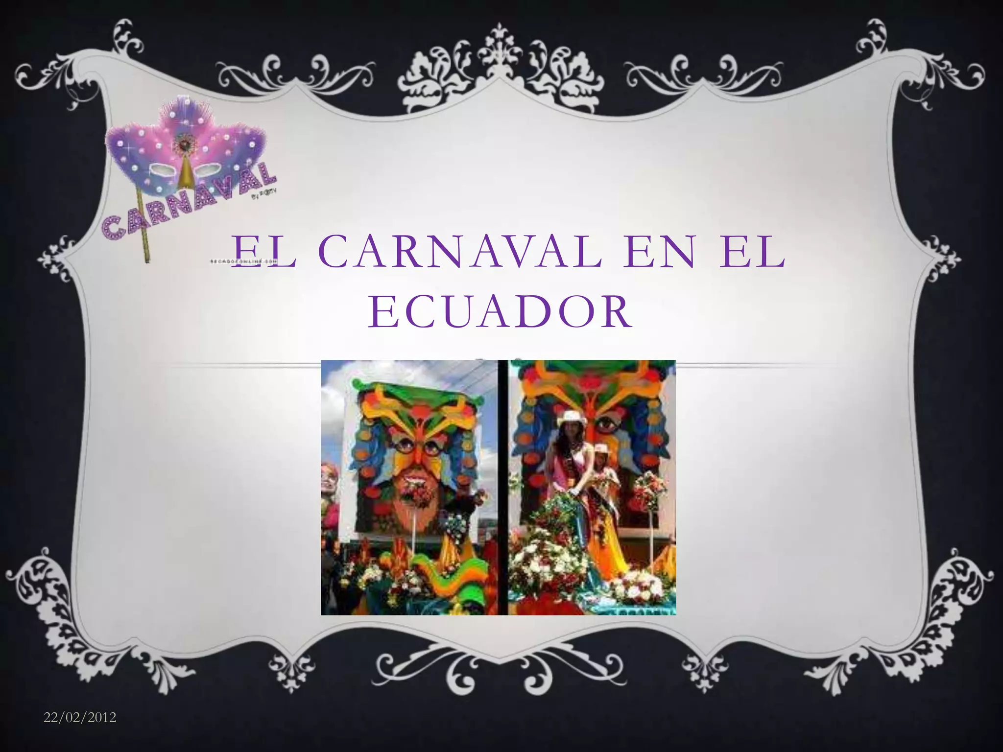 El carnaval en el ecuador | PPT