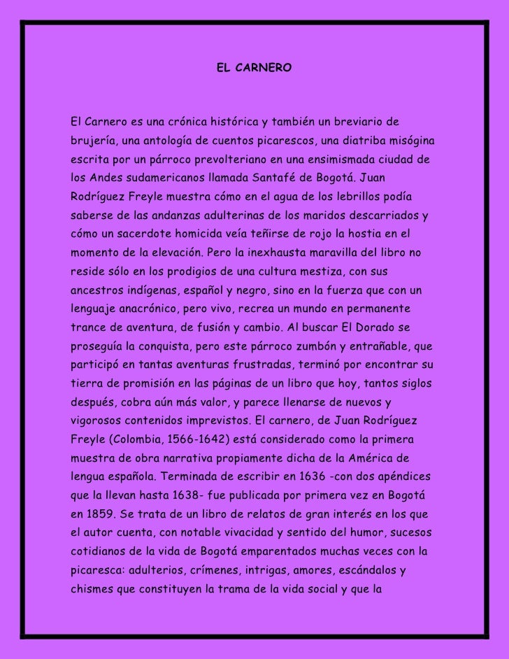 el-carnero