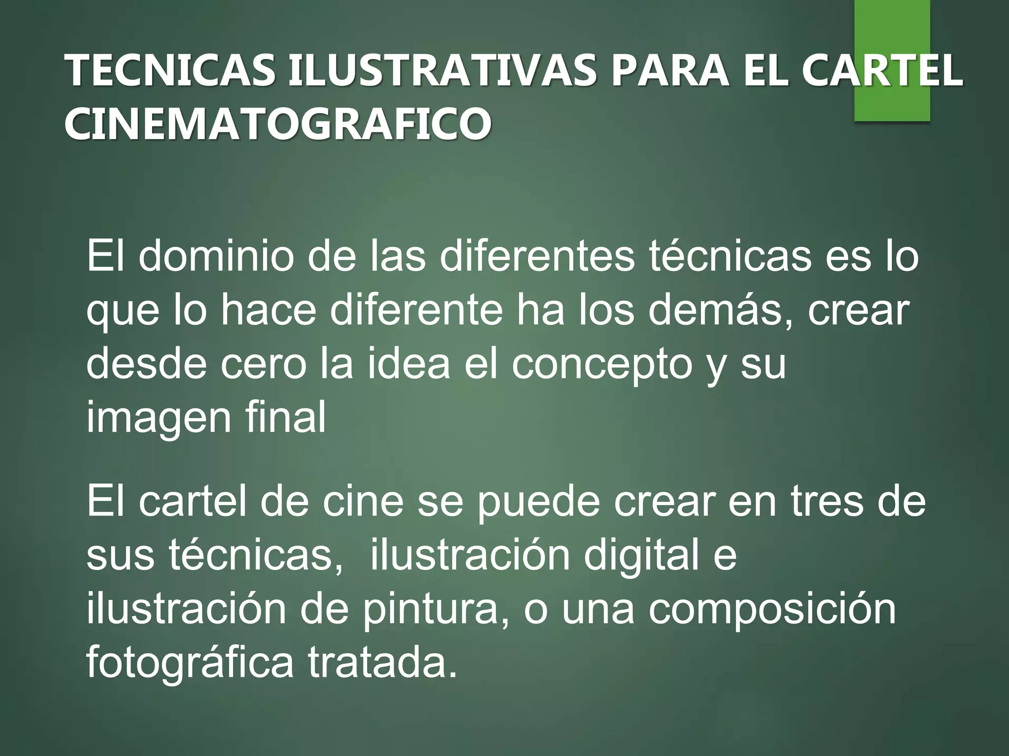 El cartel grafico | PPTX | Hobbies & Interests