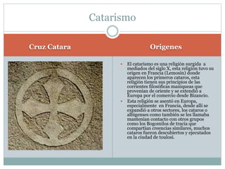 El catarismo | PPT