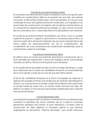 EL CAUDAL Y SUS TIPOS | PDF