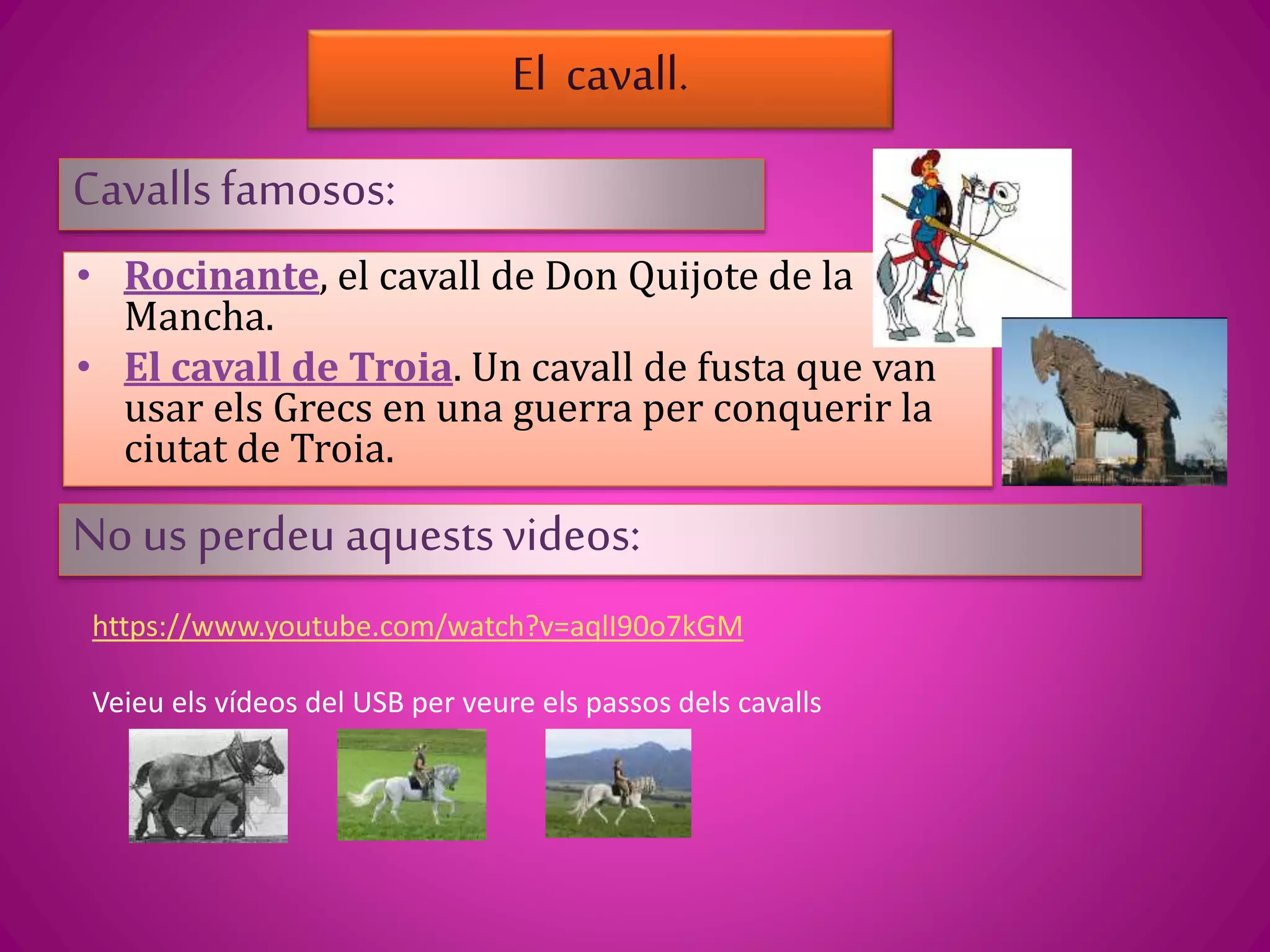 El cavall ONA BAÑOS | PPTX
