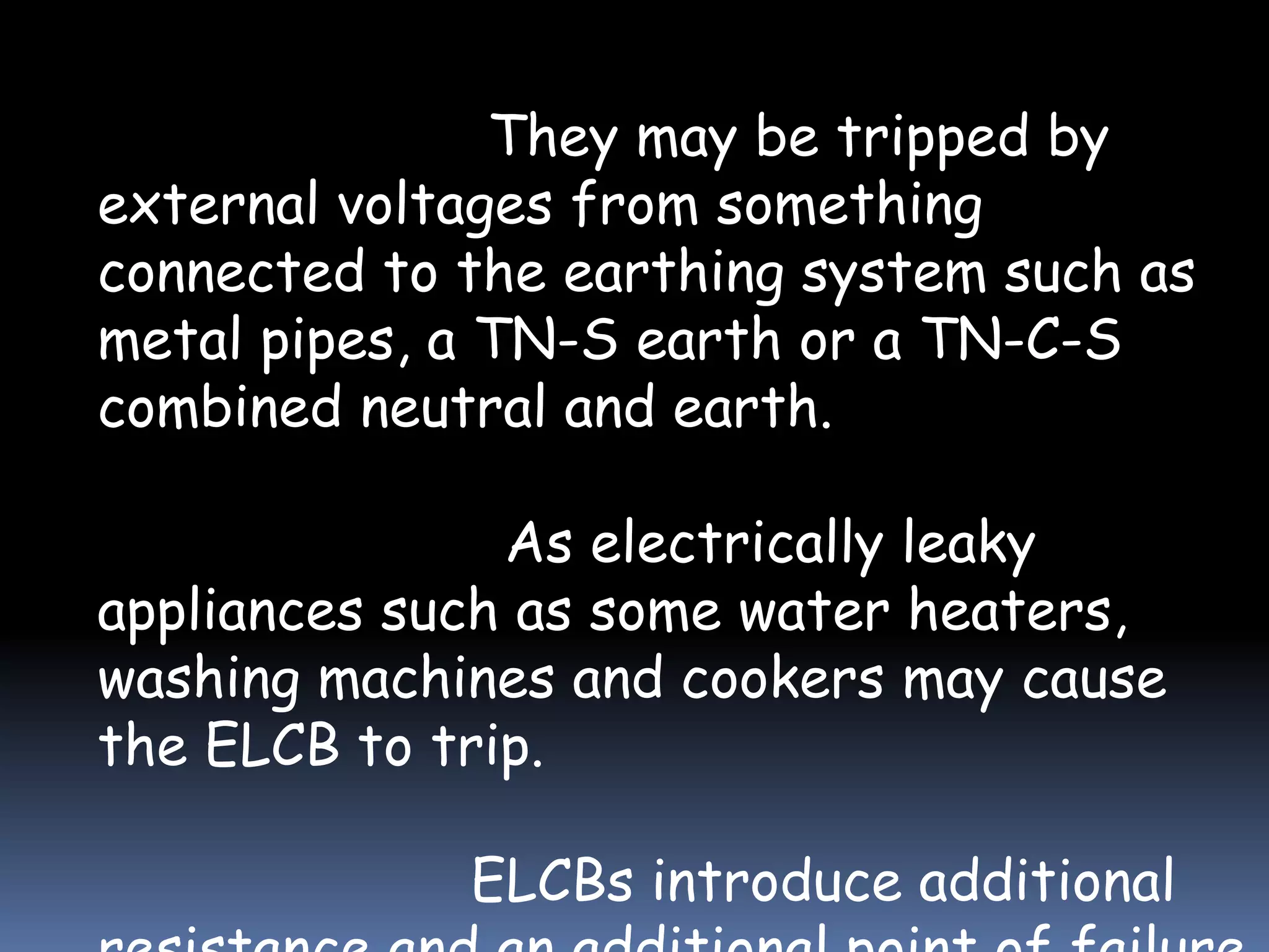 ppt of Elcb( earth leakage circuit breaker) | PPTX