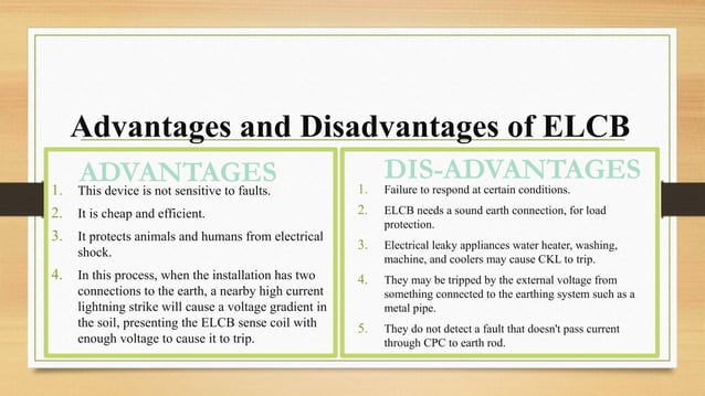 Earth Leakage Circuit Breaker PPT (ELCB).pptx