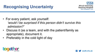Dr Catherine Hayle - Regional ELC - Complex decision making | PPTX