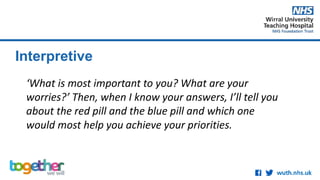 Dr Catherine Hayle - Regional ELC - Complex decision making | PPTX