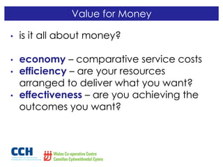 Value for money | PPTX