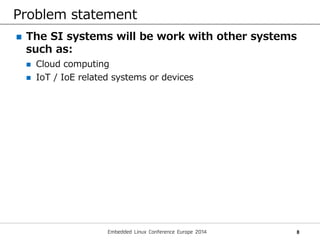 Using Embedded Linux for Infrastructure Systems | PDF