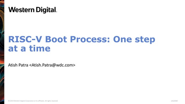RISC-V Boot Process: One Step at a Time | PPTX | Operating Systems | Computer Software and ...