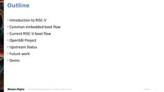RISC-V Boot Process: One Step at a Time | PPTX