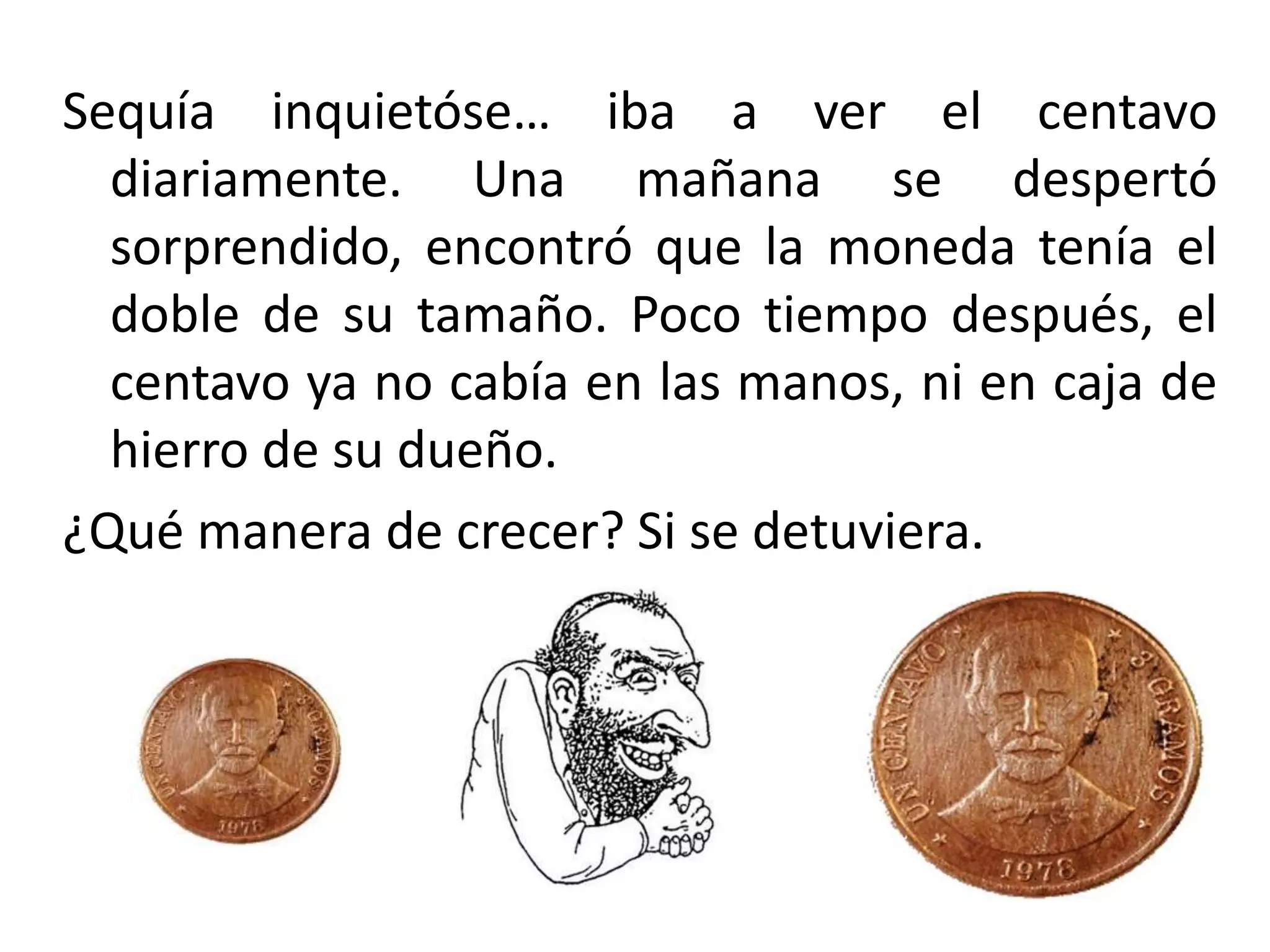 El Centavo de manuel del Cabral (Cuento completo) y Biografía. | PPT ...