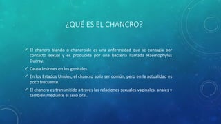 El CHANCRO | PPTX